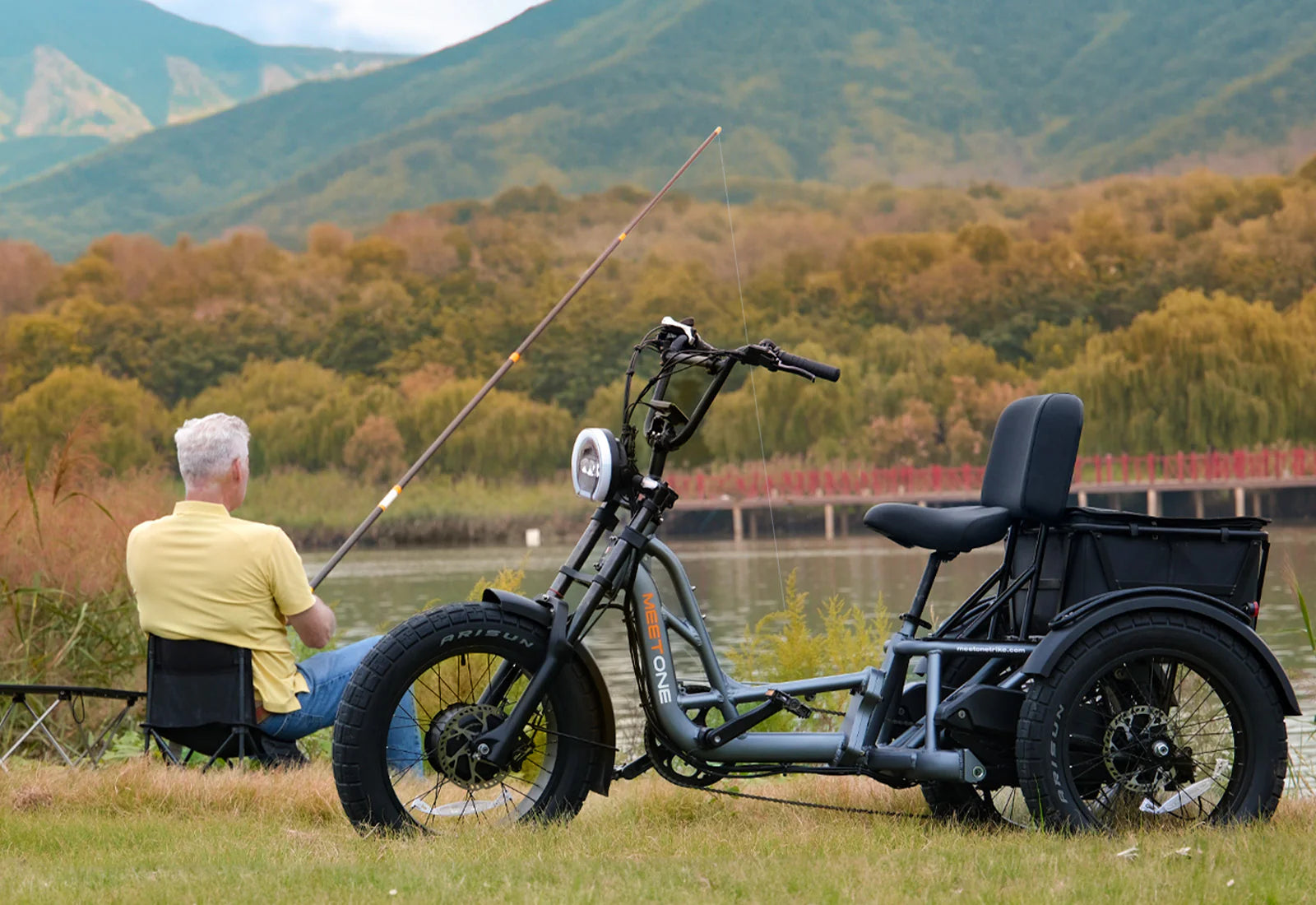 Meet One Tour Dual Motor Dual Battery Electric Trike – Meet One Trike AU